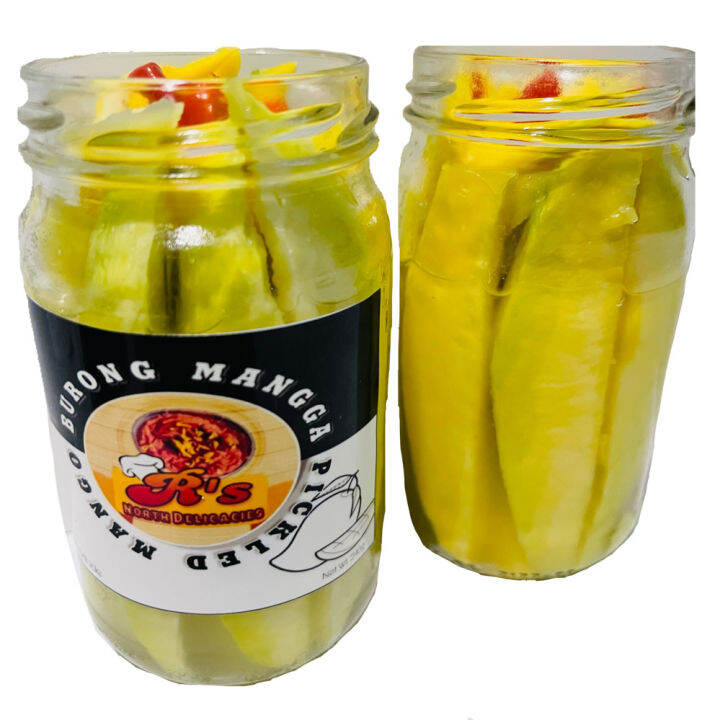 RSSHOPS Pickled Mango Carabao Burong Manga 220ml Sweet and Spicy Flavor ...