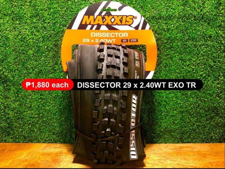 Maxxis Dissector 29 x 2.40WT EXO Tubeless Ready (100% Original) | Lazada PH