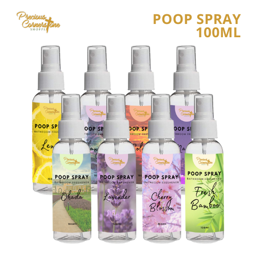 Poop Spray Bathroom Freshener Odor Bad Smell Eliminator Nature's Scent ...