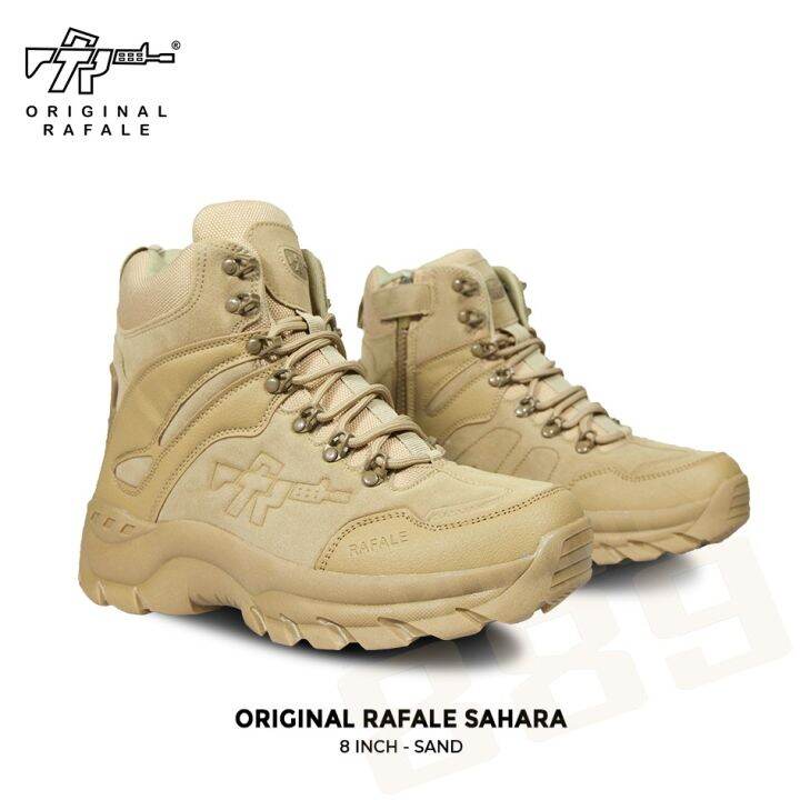 Sepatu Boots Tactical Pria Rafale Sahara | Lazada Indonesia