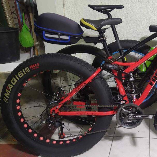 【COD】 bike bag / saddle hard shell rear carrier sa | Lazada PH