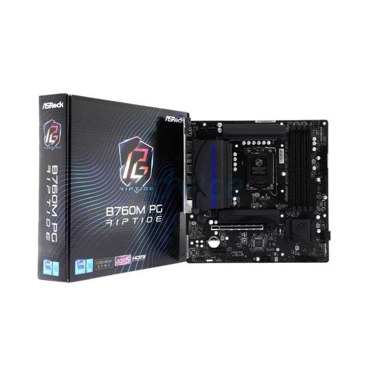 MAINBOARD (1700) ASROCK B760M PG RIPTIDE DDR5 | Lazada.co.th