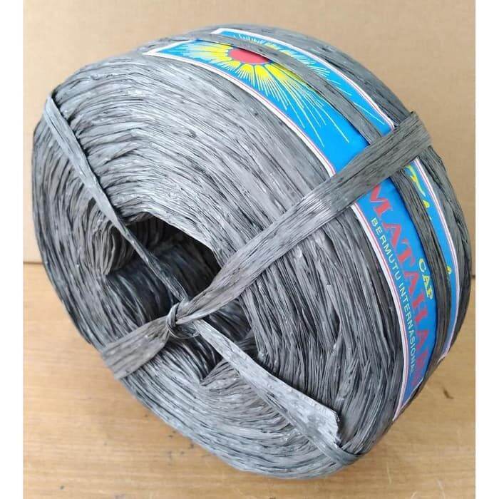 Tali Plastik / Rafia - Cap Matahari 1 Gulung ( 1 Bal ) - Hitam | Lazada ...