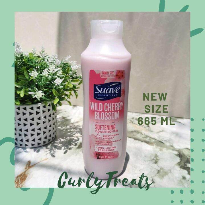 CGM APPROVED Wild Cherry Blossom Conditioner Suave Essentials 665 ML | Lazada PH
