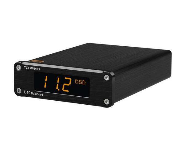 TOPPING D10 Balanced Decoder ES9038Q2M D10B USB DAC 384kHz DSD256 ...