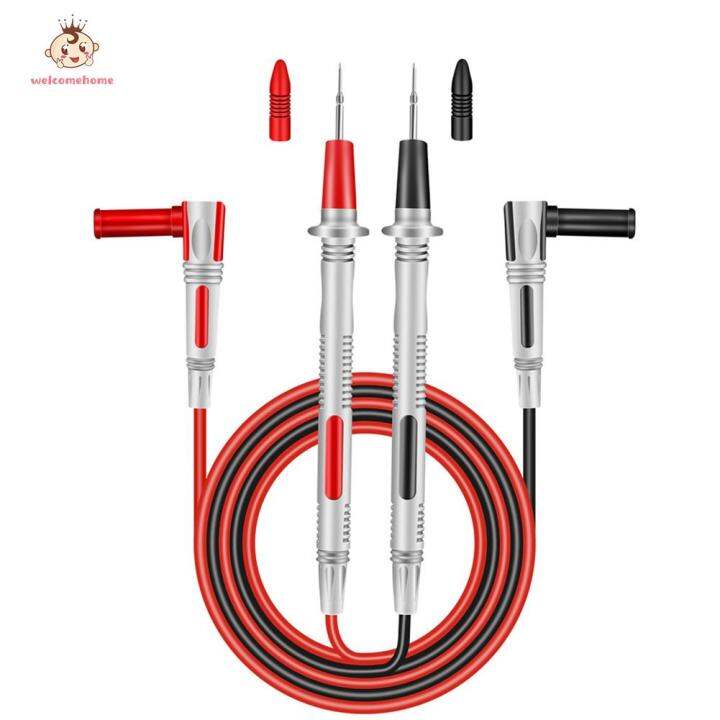ขาย Well【HOT 】2ชิ้น Multimeter Test Leads Universal Cable 20A 1000V ...