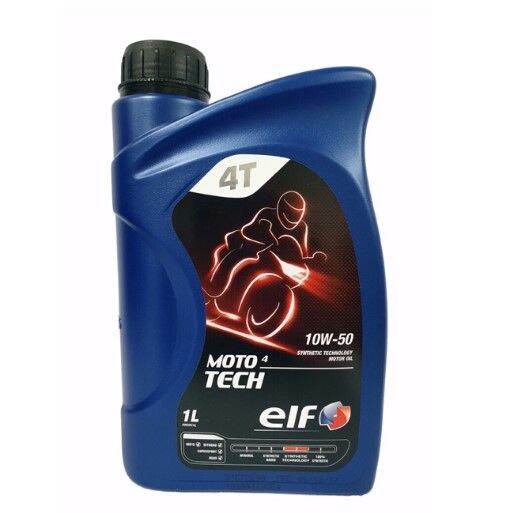 ELF 4T Moto 4 Tech 10w-50 Fully Synthetic Motorcycle Engine Oil 1L | Lazada