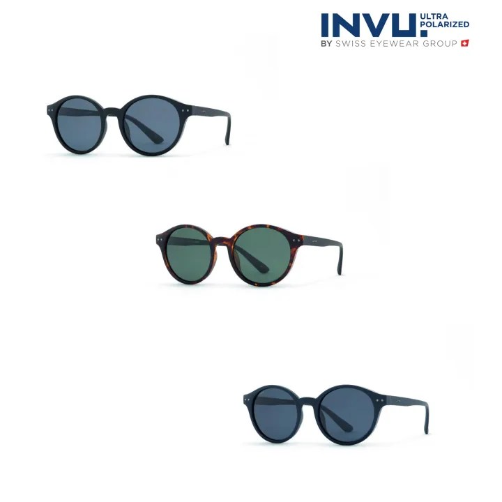 High Quality Ultra Polarized INVU INVU Sunglasses T2903 for Men with ...