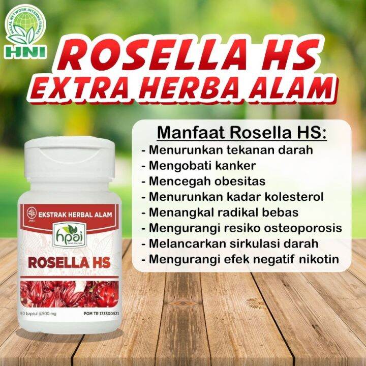 Rosella HS - 50 Kapsul (HNI HPAI) | Lazada Indonesia