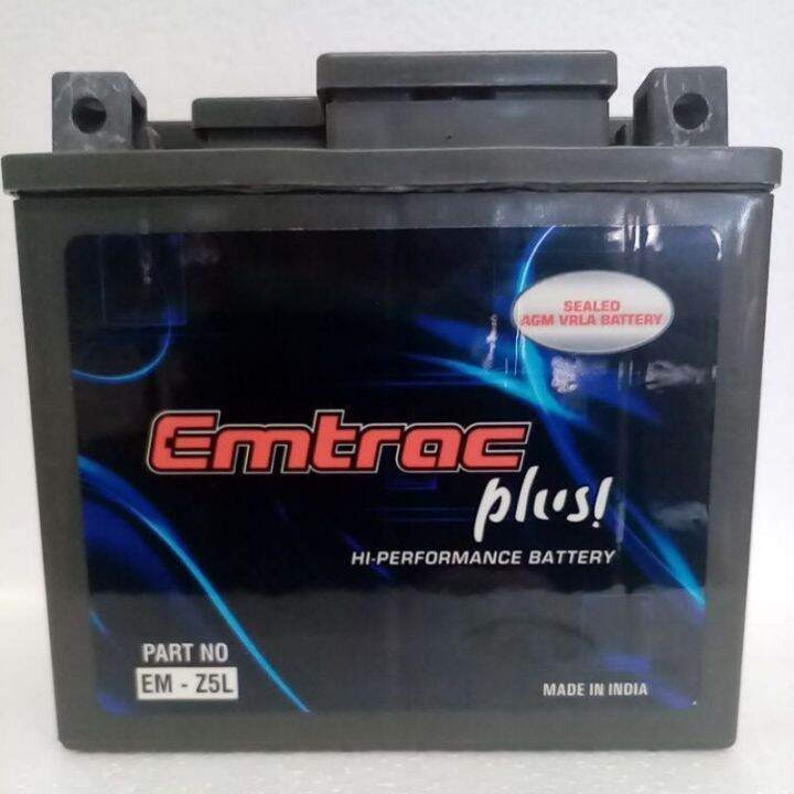 mio i 125 parts and accessories Emtrac EMZ5L AMARON AP-ETZ5L YUASA YTZ6 ...
