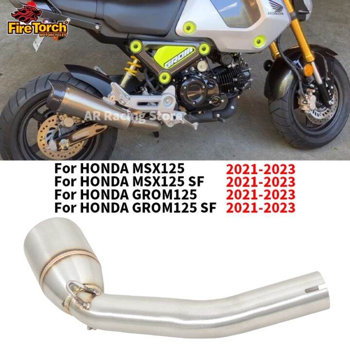 ลื่นไถลสำหรับ Honda GROM125 MSX125 SF GROM 125 2021 2022 2023ระบบหลบหนี ...