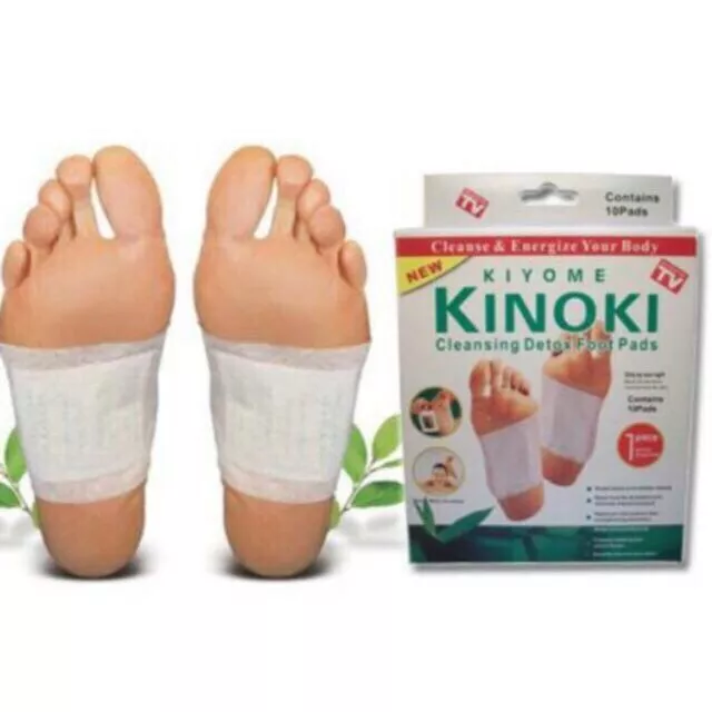 10 Pads Japanese Kinoki Detox Foot Organic Herbal Cleansing | Lazada PH