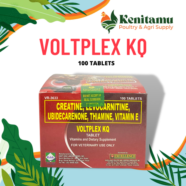 VOLTPLEX KQ VITAMINS AND DIETARY SUPPLEMENT 100 TABLETS | Lazada PH