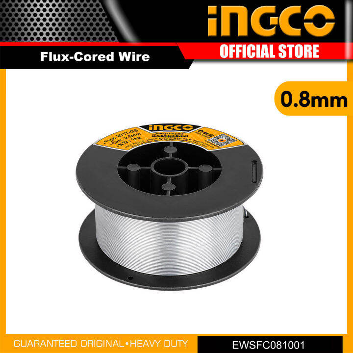 Ingco (1KG) (GASLESS) 0.8MM Flux Cored Welding Wire Electrode Extension ...