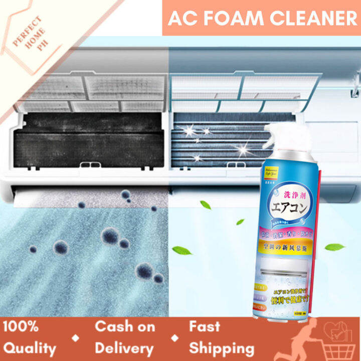 【500ML】 aircon cleaner spray, High Quality Aircon Cleaner for Home/Car ...