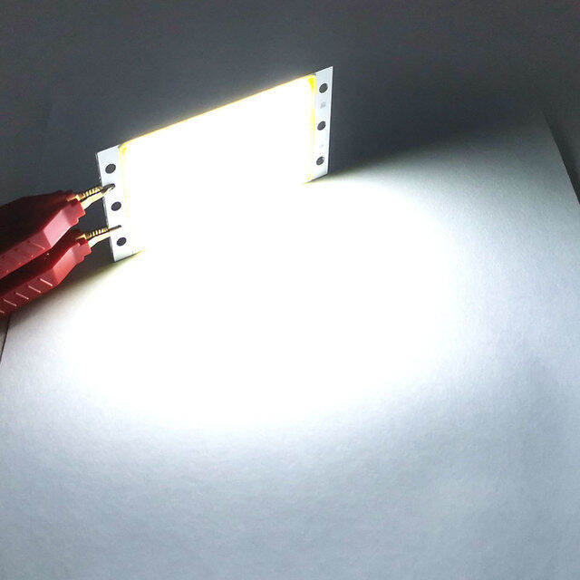 DC 12V 20W 94*50mm COB LED Panel Light source Chip On Board Matrix LED ...