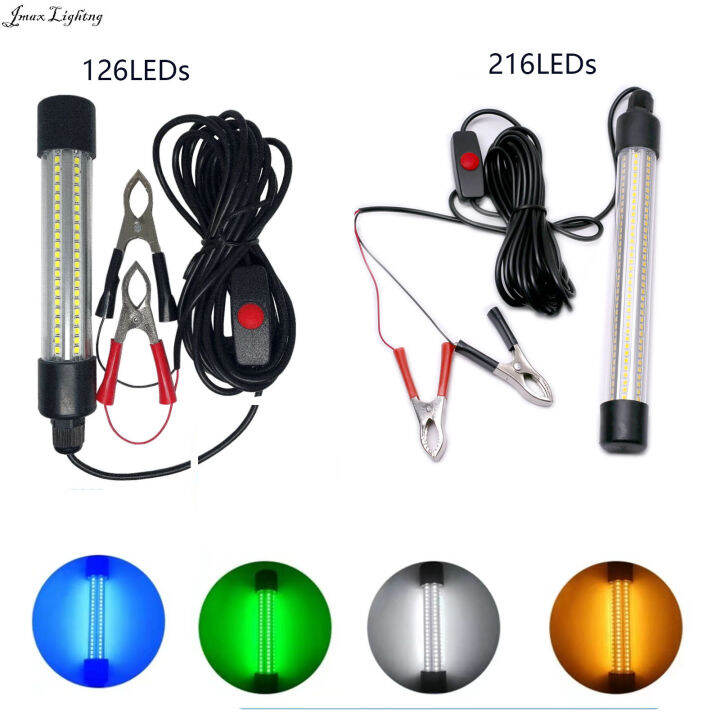 Jmax 2000LM 5M 20W 30W LED Submersible Fishing Light Deep Drop ...