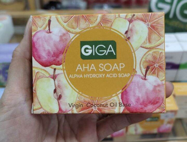 Giga AHA Soap Alpha Hydroxy Acid Soap Virgin Coconut Oil | Lazada PH