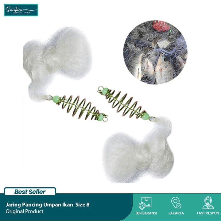SANTARA MALL - Jaring Jala Pancing Mata Bom Net Spring Penangkap ...