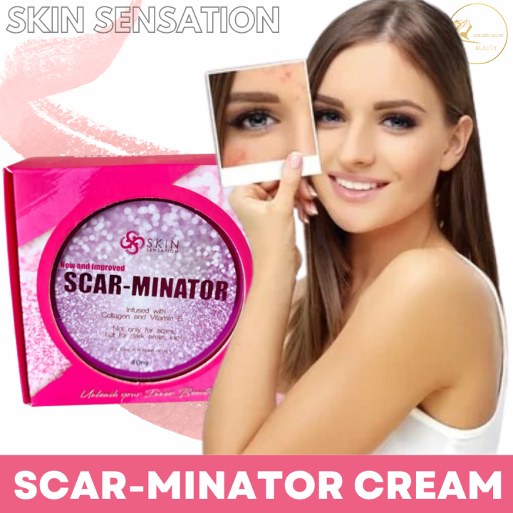 Original Skin Sensation Scarminator Cream 50ml Scar Peklat Stretchmark