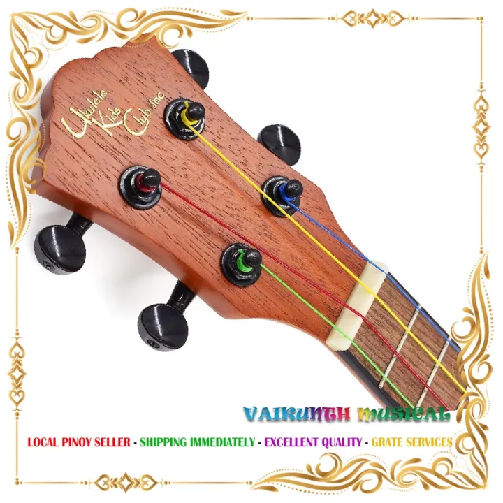 Aquila Ukulele String Nylon With Free Picks - [White] [Multi Color ...