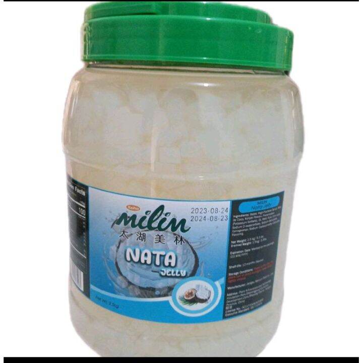 Milin Nata de Coco (2.5kg) square cut | Lazada PH