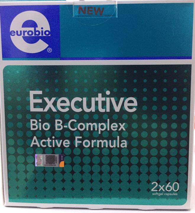 Eurobio Executive Bio B-Complex (60'S X 2) | Lazada