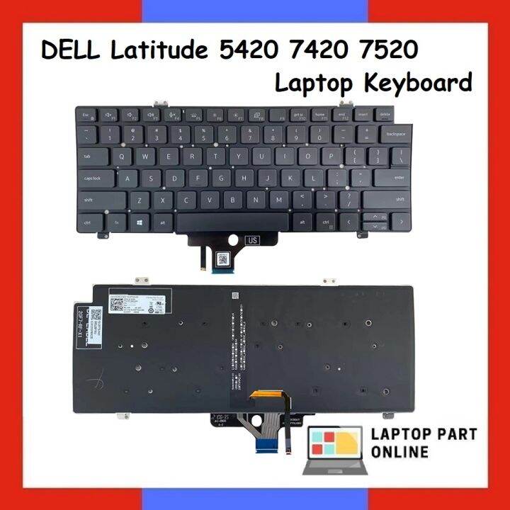 DELL Latitude 5420 7420 7520 Laptop Keyboard | Lazada