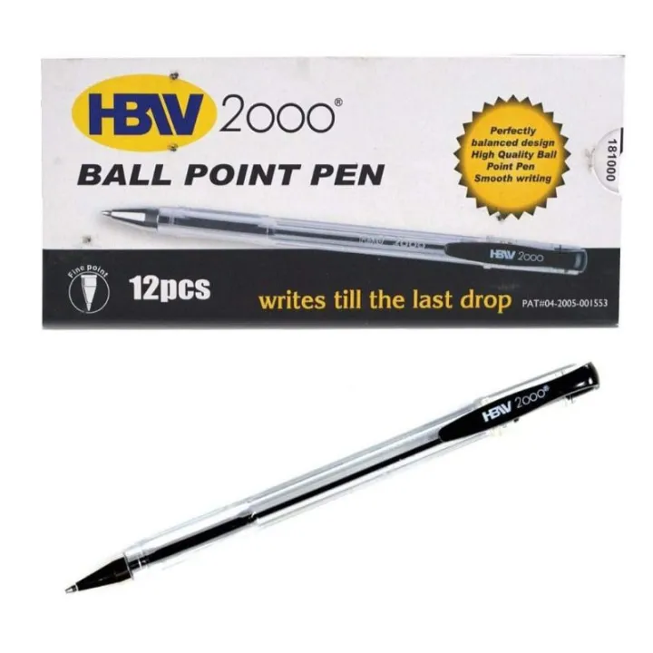 (Original) Hbw 2000 Ball Point Pen 12pcs/box | Lazada PH