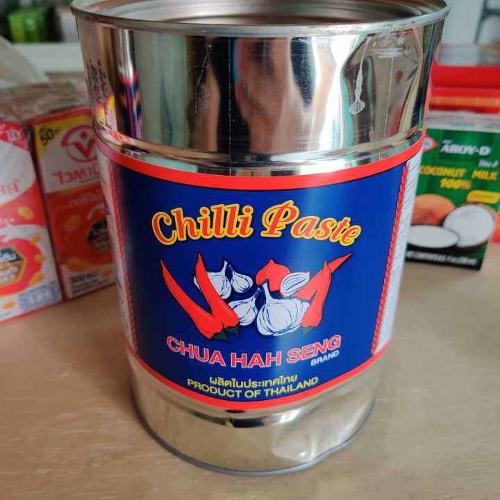 泰国蔡合盛冬炎 2.7kg CHUA HAH SENG 泰国顶上香椒膏 THAILAND CHILLI PASTE Chua Hah Seng ...