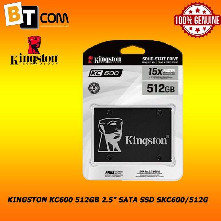 KINGSTON KC600 512GB 2.5" SATA SSD SKC600/512G | Lazada