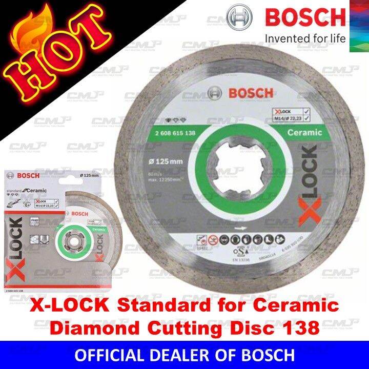 Bosch X-LOCK 5" Cutting, Grinding & Flap Disc Original | MC ARC | Authentic | MCARC | Lazada PH