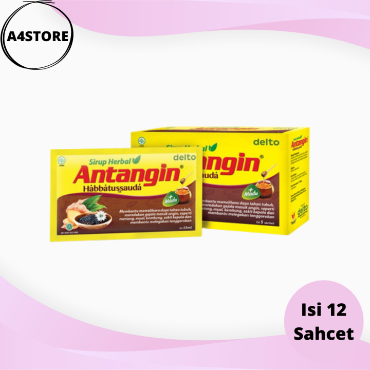 Antangin Sirup Herbal 1 Box Isi 12 Sachet | Lazada Indonesia