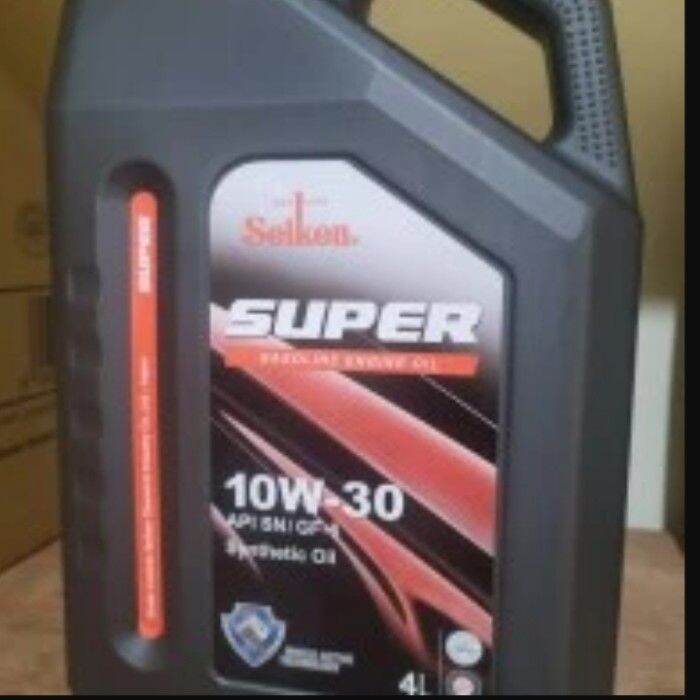 OLI Mesin SEIKEN ULTRA BENSIN 10W-30 Kemasan 4 LITER | Lazada Indonesia