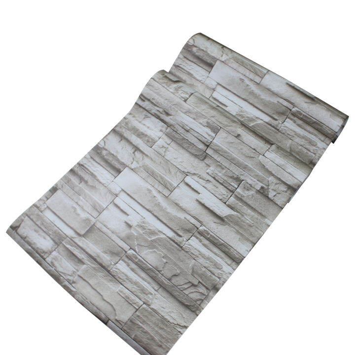 stone bricks design wallpaper self adhesive waterproof home and living ...
