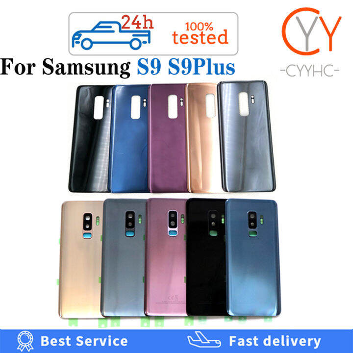 เคสกระจกสำหรับ Samsung Galaxy S9 Plus/ S9Plus + G960 G965 F,ฝาหลังเลนส์ ...