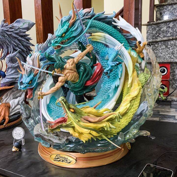 Mô hình zoro tam long siêu khủng - mô hình one piece ( Recast ) | Lazada.vn