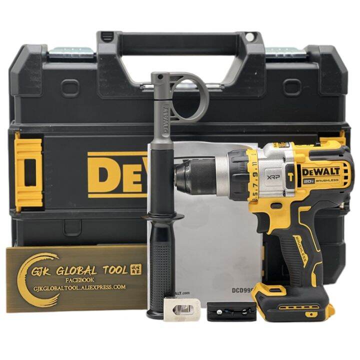 Dewalt DCD999 Cordless Hammer Drill/Driver Kit 20V Flexvolt Advantage ...