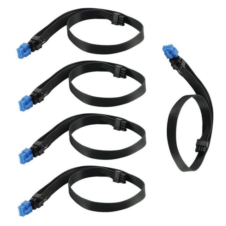 PCIE 8Pin To Dual 6+2Pin Power Supply Cable GPU PCIe 8 Pin 1 To 2 ...