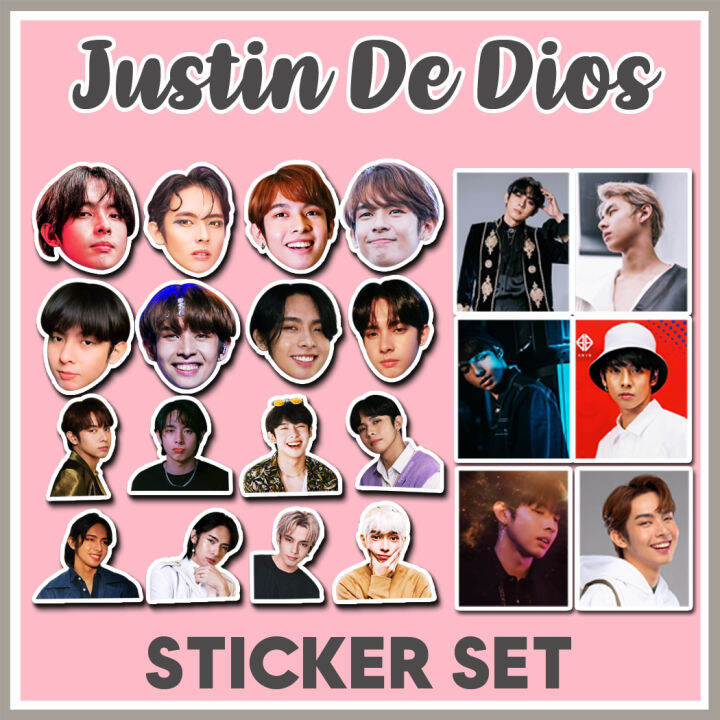 SB19 Justin De Dios Sticker Set (22 pcs) | Lazada PH