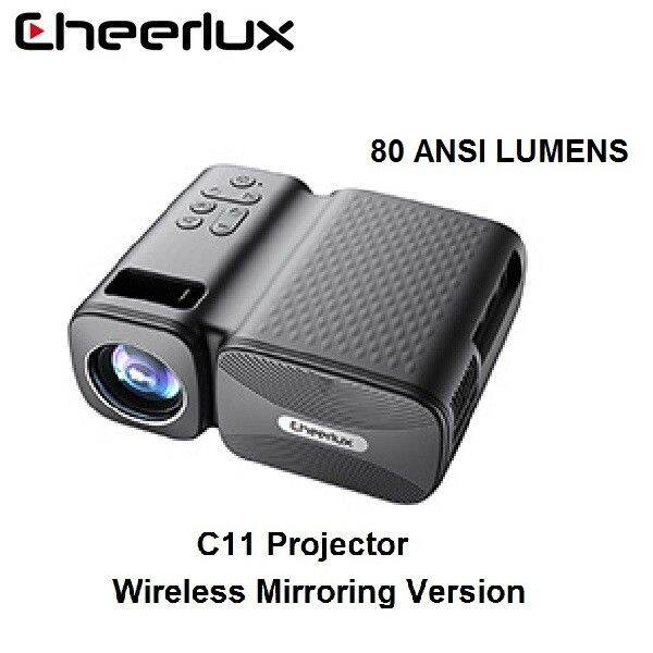 CHEERLUX C11 MIRRORING 2000 LUMENS PROJECTOR | Lazada Indonesia