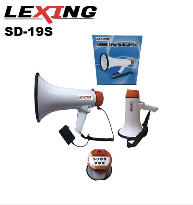 Rechargeable megaphone LEXING SD-19S /SD-10S [Variants available ...
