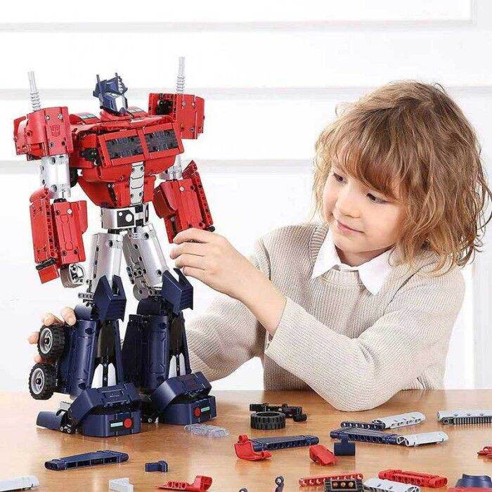 MITU Smart Building Blocks Transformers Optimus Prime QTZ01IQI | Lazada ...