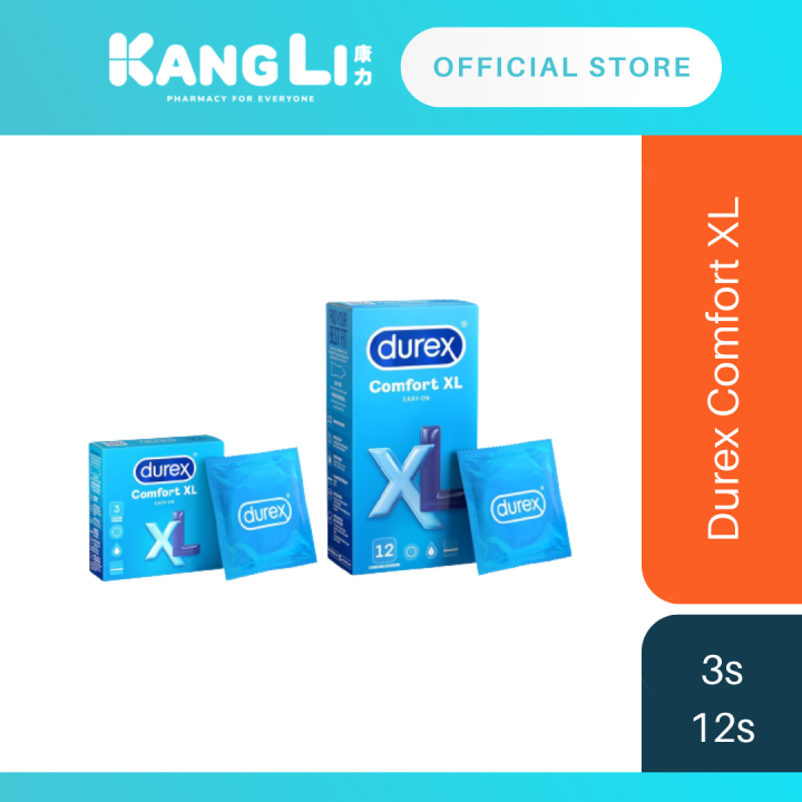 Durex Comfort XL 3s/12s | Lazada