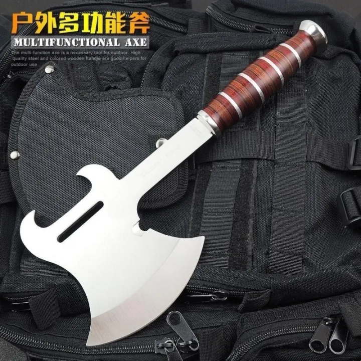 Outdoor survival axe tactical axe multifunctional Japanese engineering ...