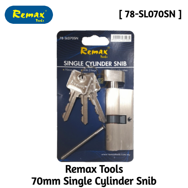 REMAX TOOLS - [ 78-SL070SN ] 70mm Single Cylinder Snib / Mortise Lock ...