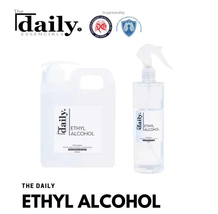 Daily Essencial Ethyl Alcohol Spray Bottle Travel Handy Bottle with ...