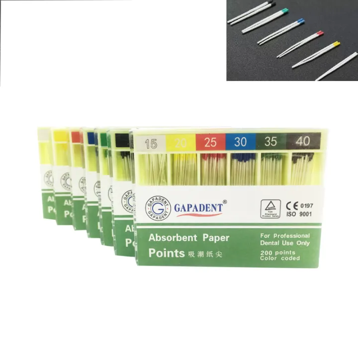 1 Box Dental Absorbent Paper Point Cotton Fiber Tips | Lazada PH