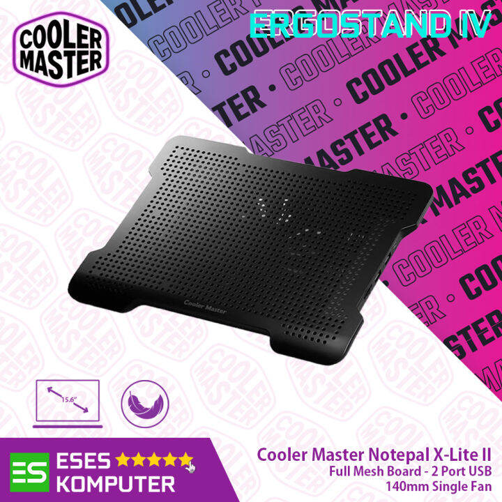 Cooling Pad Cooler Master Notepal X Lite II | Cooling Pad Laptop ...