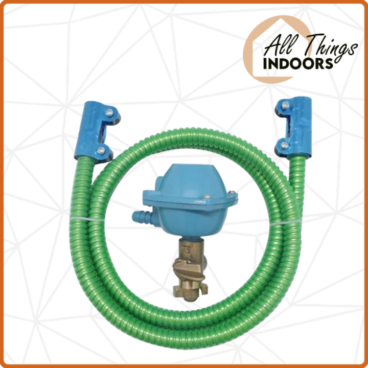 Tokina® Shellane Gas Regulator and LPG Hose 1.5 Green | Lazada PH